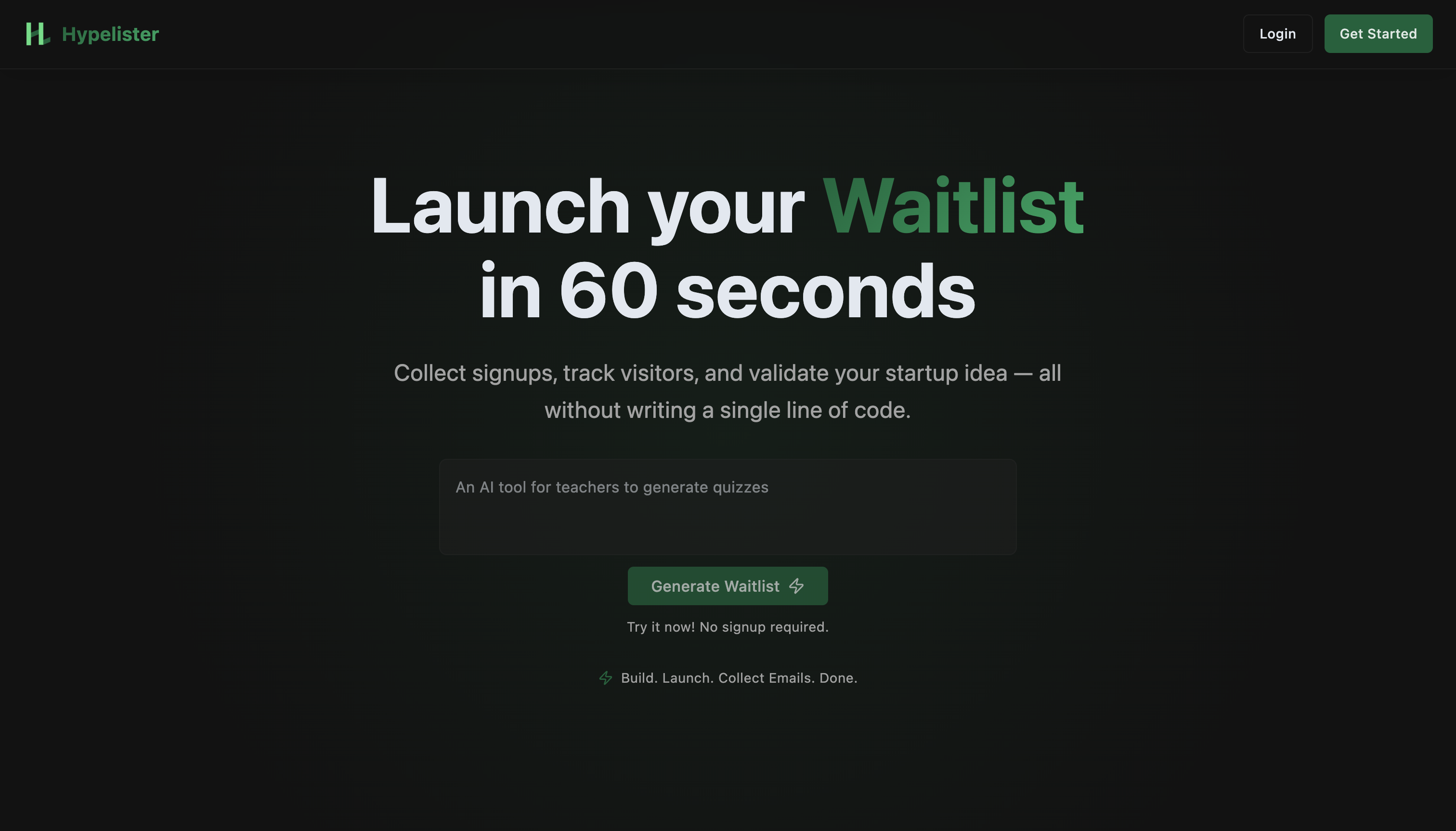Hypelister – Launch Premium Waitlists in 30 Seconds